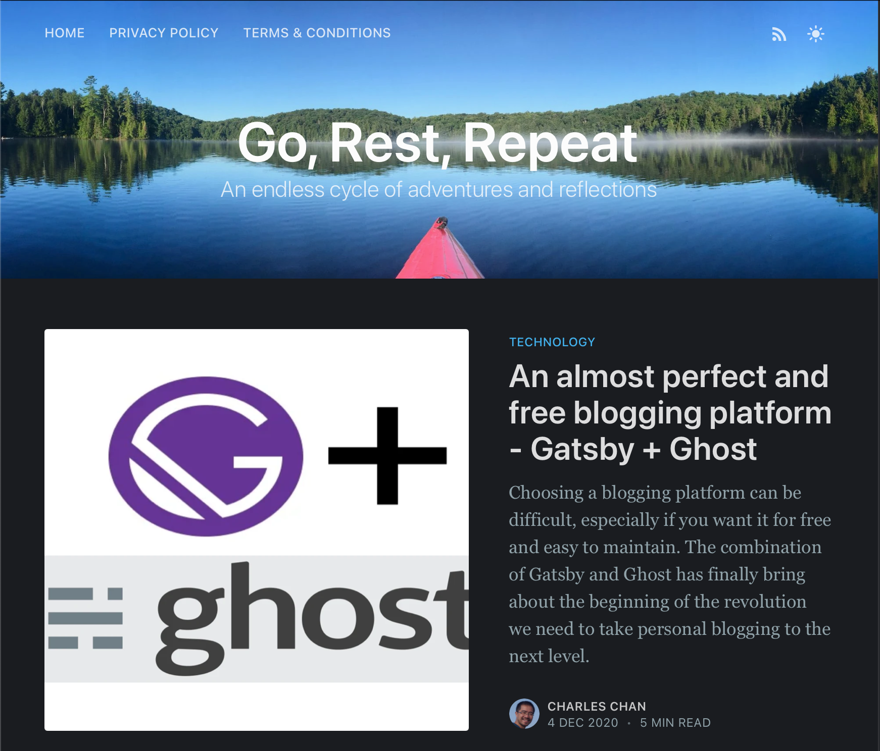 Go, Rest, Repeat - Go, Rest, Repeat